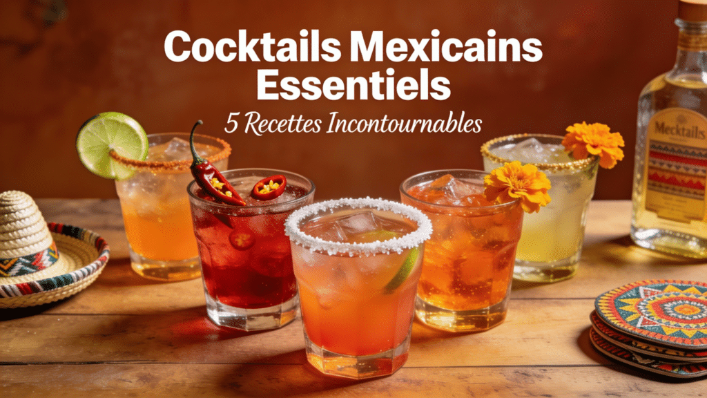 5 Recettes de Cocktails Mexicains | La Boutique du Cocktail